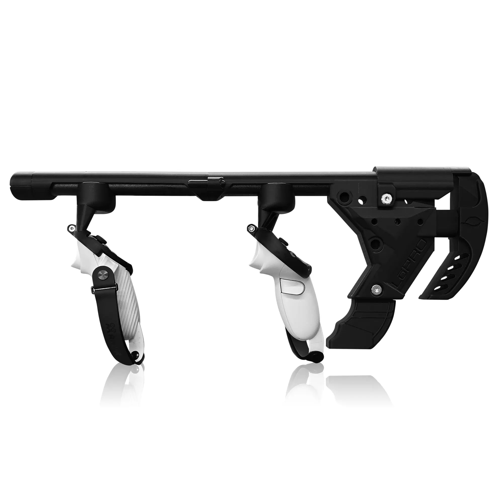 LoPRO Onyx Edition VR Gun Stock for Meta Quest 3S